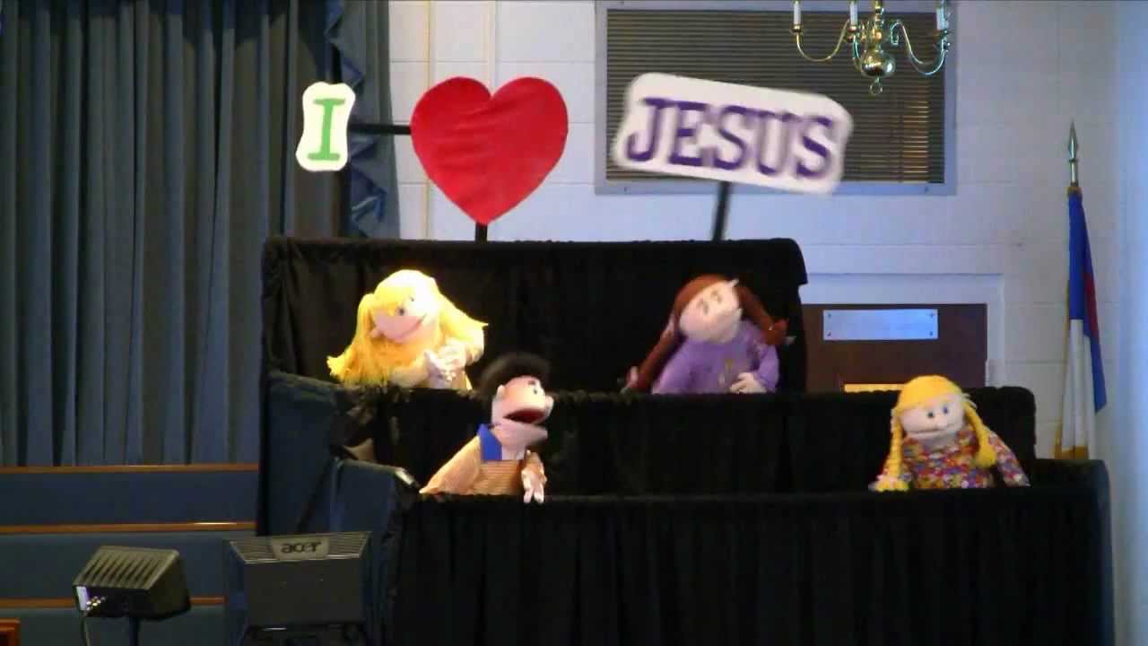 FBC Putney - Puppets doing Sunday School Rock! - YouTube
