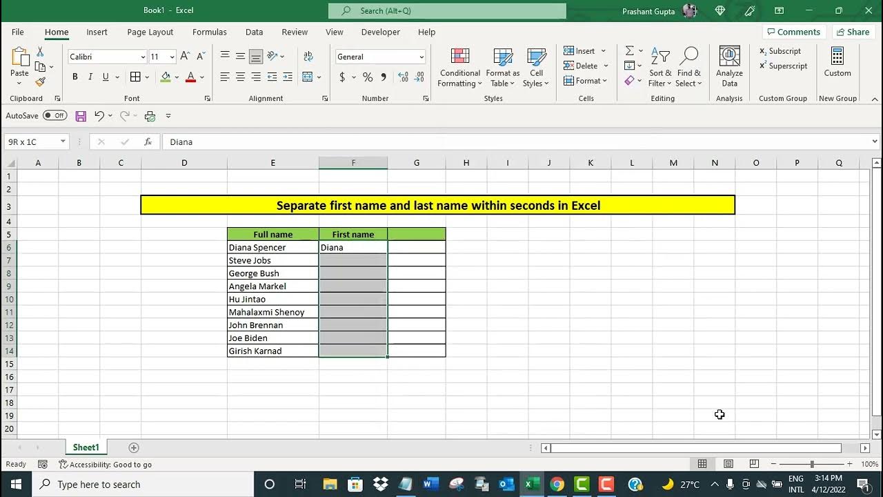 Extract First Name And Last Name From Full Name Within Seconds In Excel extract-first-name-and-last-name-from-full-name-within-seconds-in-excel