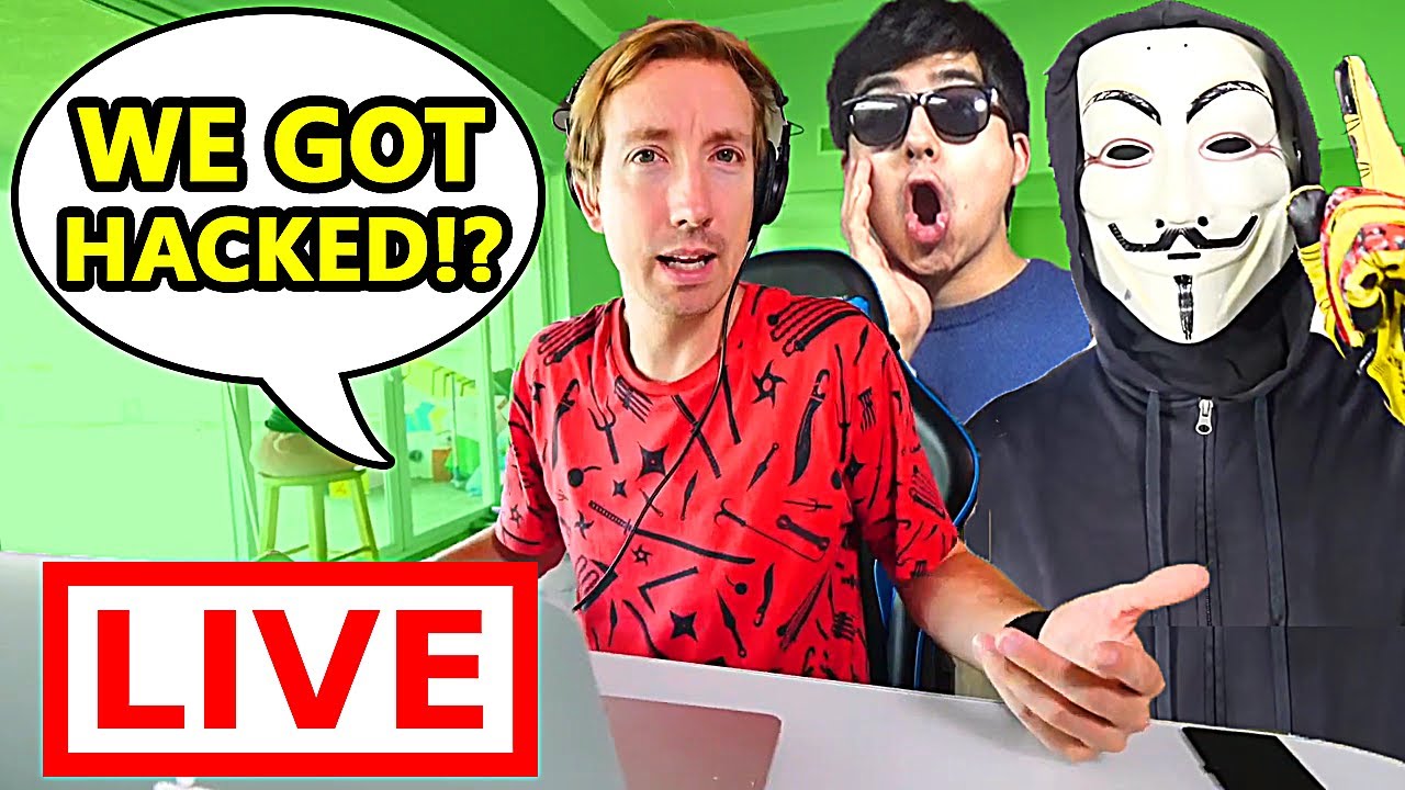 CWC LIVESTREAM HACKED BY PROJECT ZORGO! From Chad Wild Clay Vy Qwaint ...