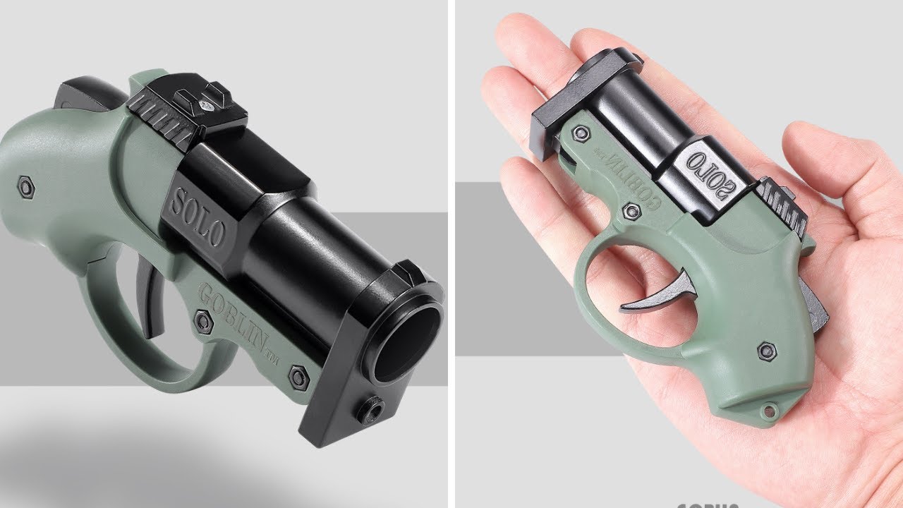 Goblin Solo Shotgun Toy 2023 - Mini Soft Bullet Toy Gun - YouTube