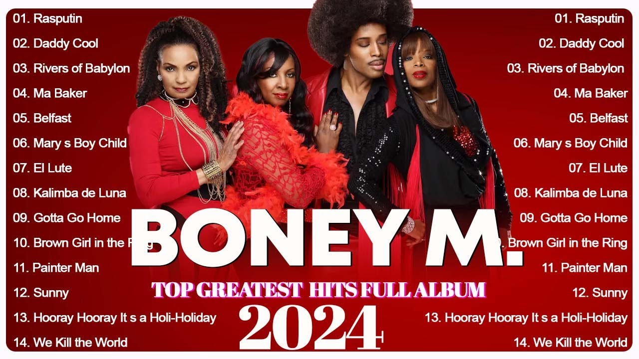 Boney M. Greatest Hits Full Album - The Best of Boney M. 2024 - YouTube