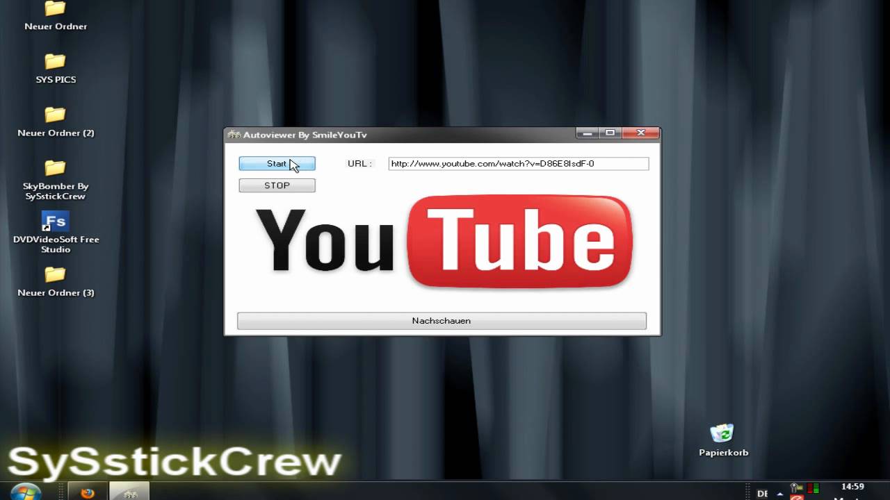 Youtube Autoviewer By SySstickCrew - YouTube