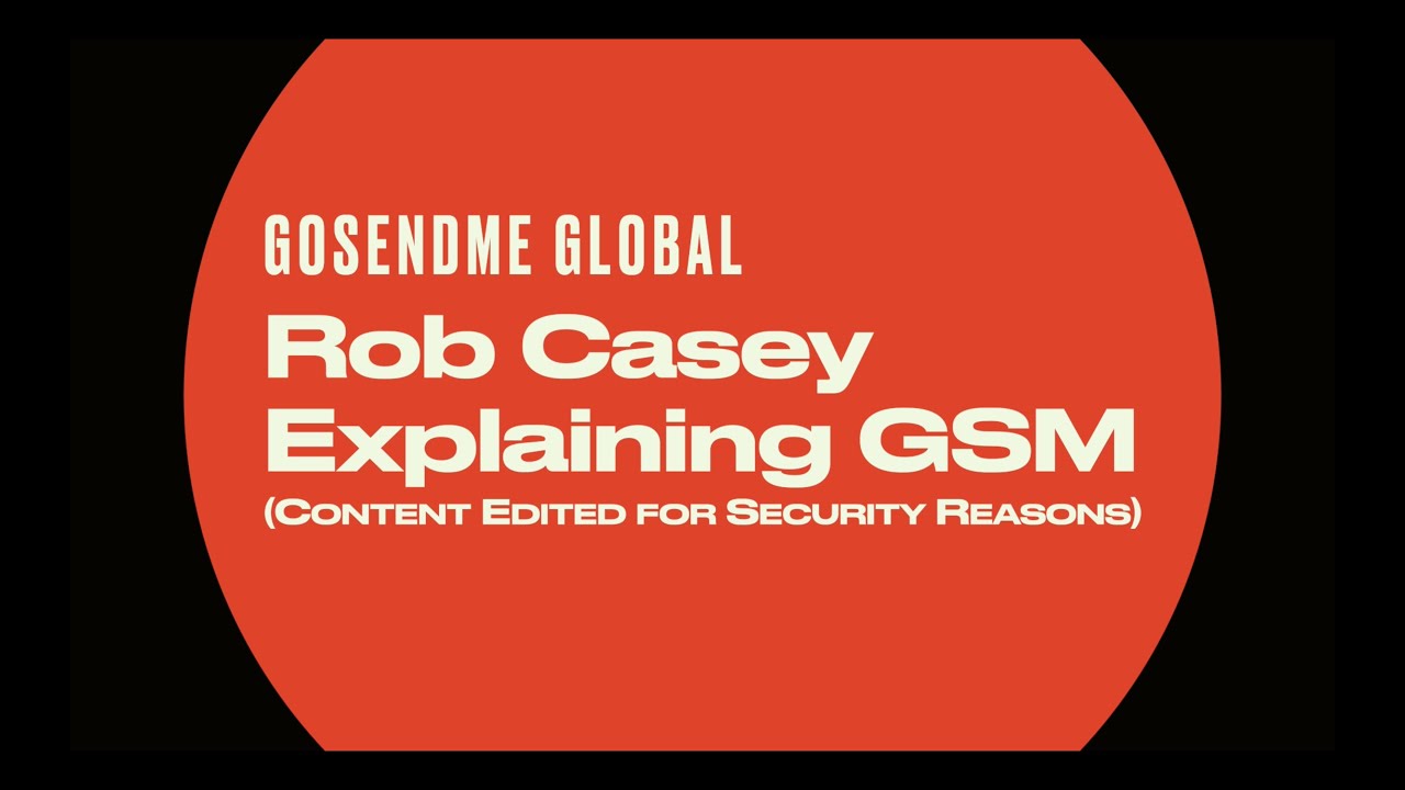Important Interview with GSM Founder, Rob Casey, before a Supporting ...