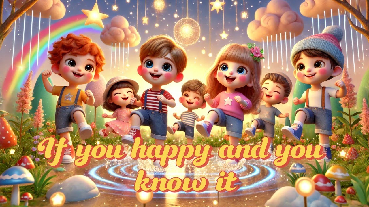 🎶 If You’re Happy and You Know It! 👏 Stomp & Clap Along! 🦶 Fun Kids ...