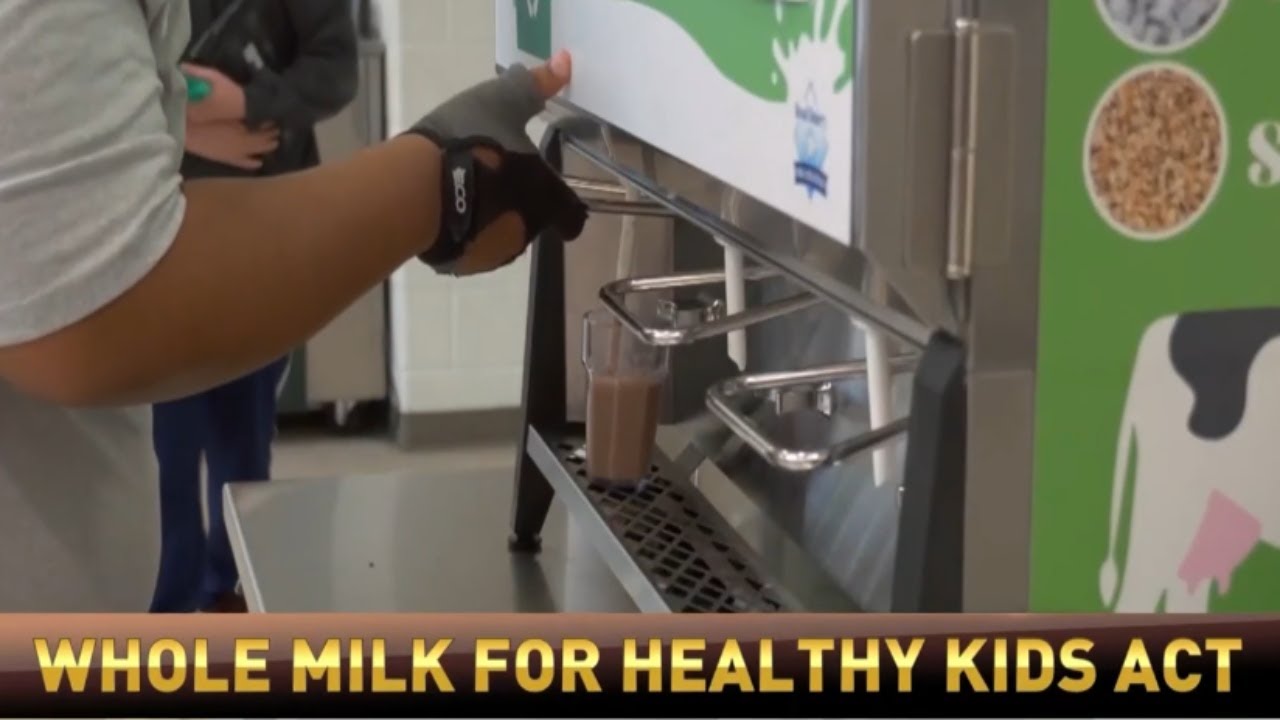 "Whole milk is part of the solution!”: Sen. Marshall on the Whole Milk ...