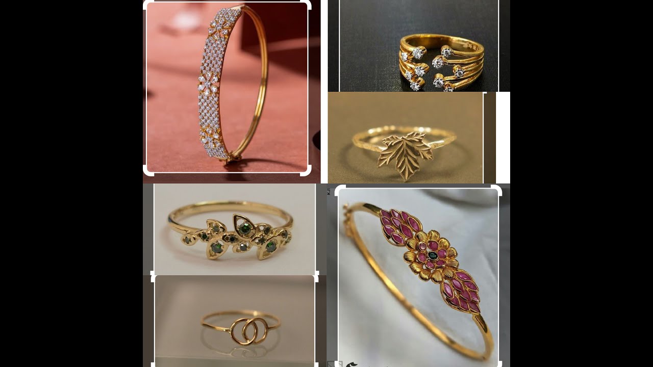 New model gold rings for ladies/ ladies ring model 2022 - YouTube