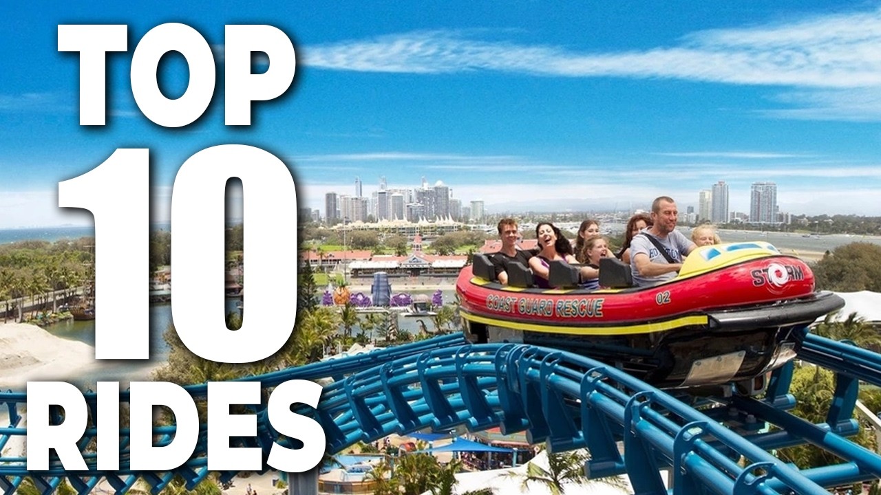 Top 10 Best Rides at SEA WORLD GOLD COAST - 2025! - YouTube
