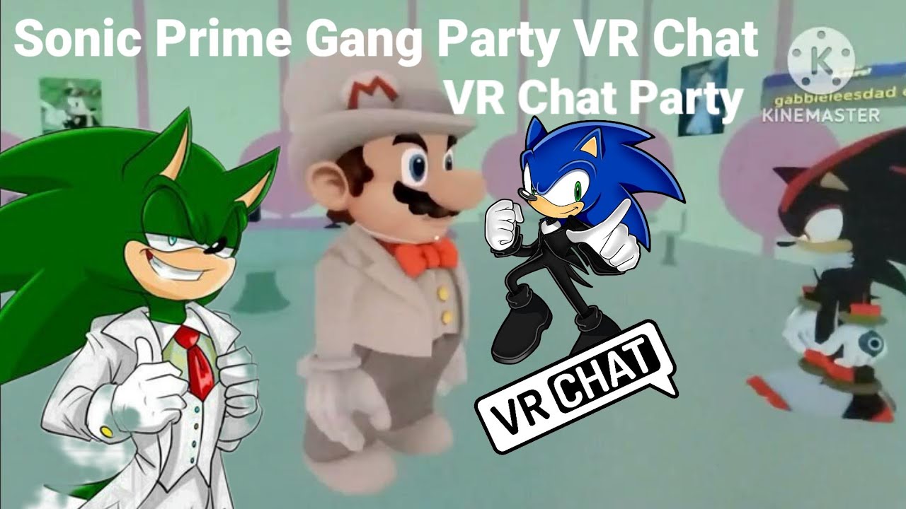 Sonic Prime Gang VR Chat Party At Scourge's Home Moebius In VRCHAT ...