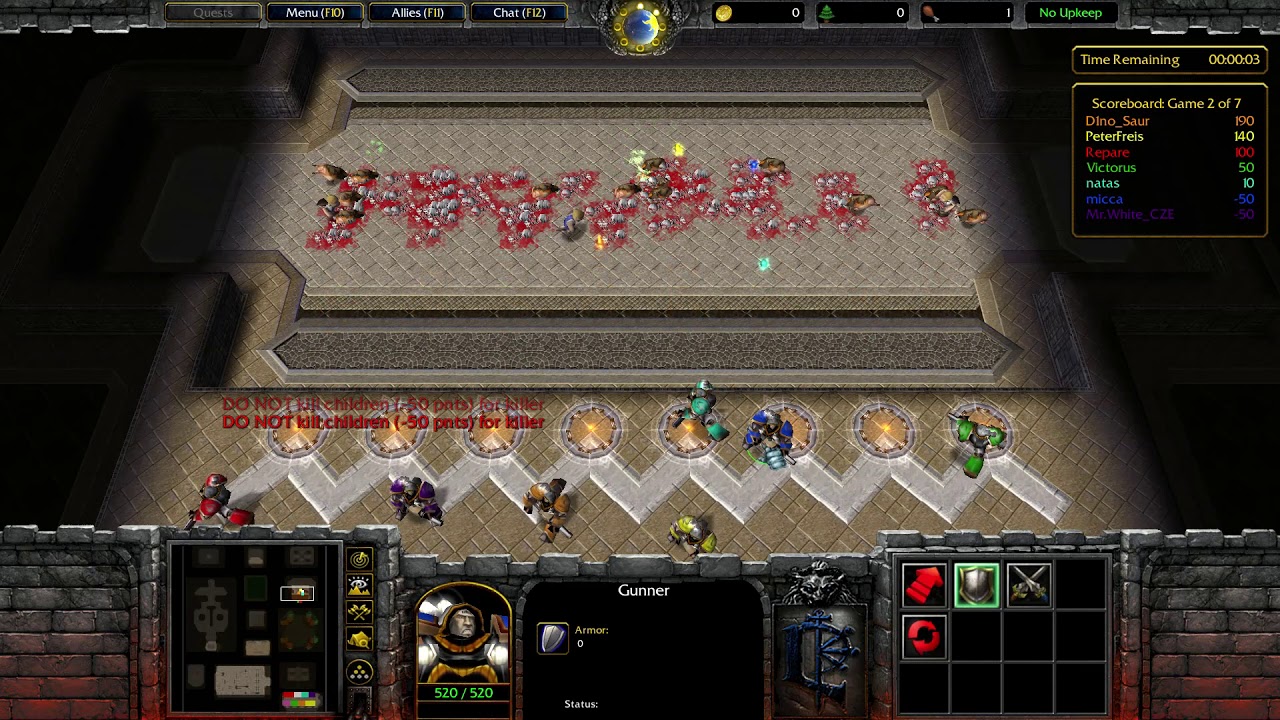Warcraft 3: TFT [Custom] #985 Mario Party 64 1.12a - Lídl Uther Party ...