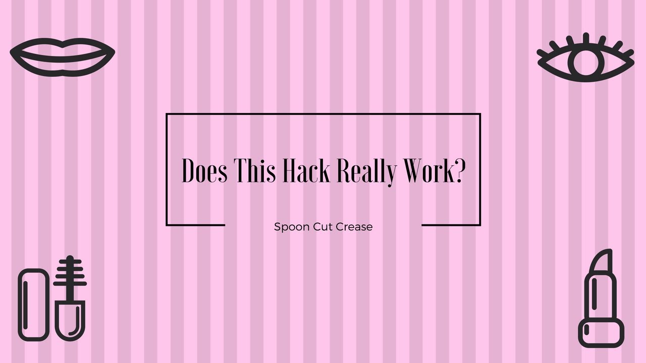 Does This Hack Really Work Spoon Cut Crease Youtube