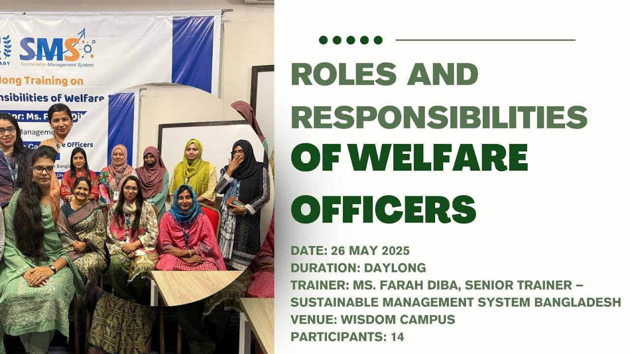 Roles and Responsibilities of Welfare Officers - YouTube