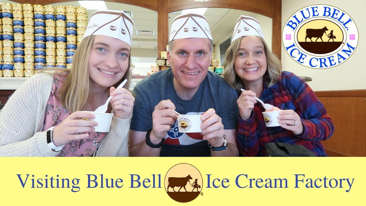 Visiting Blue Bell Ice Cream Factory (11-20-17) - YouTube