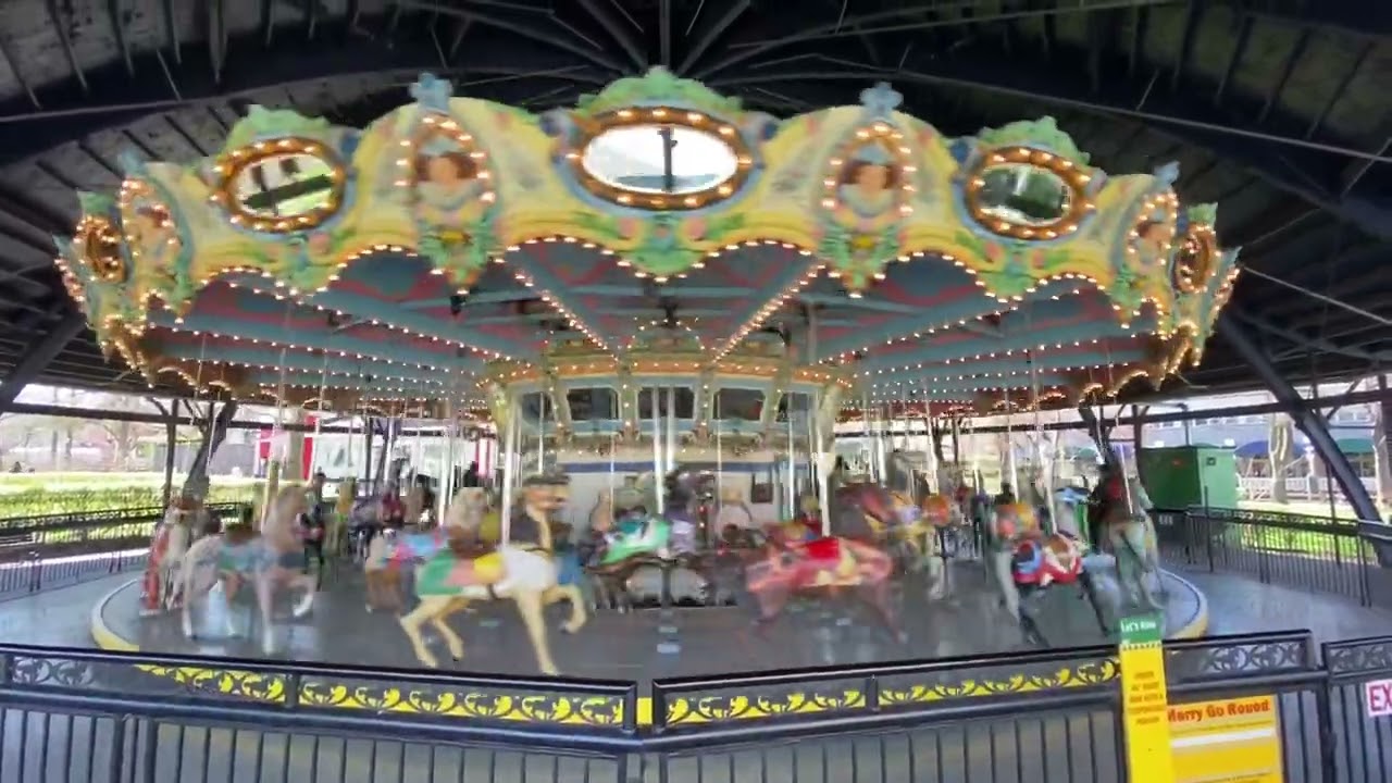Kennywood’s 1926 Grand Carousel - April 17th 2022 - YouTube