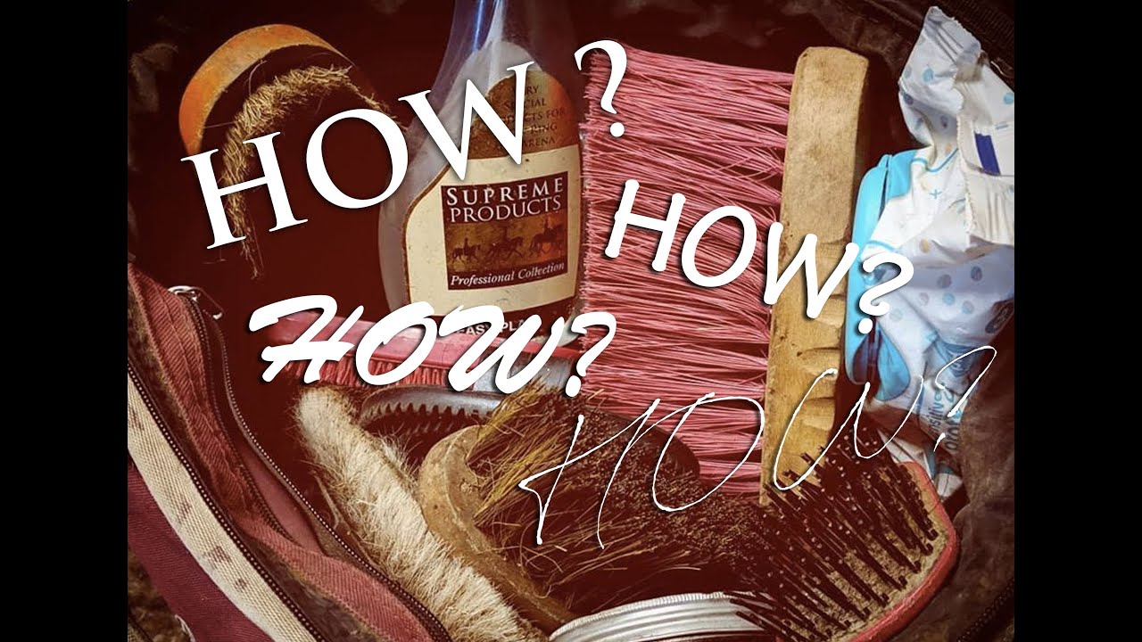 TUTORIAL : HOW TO: Clean Your Grooming Kit! - YouTube