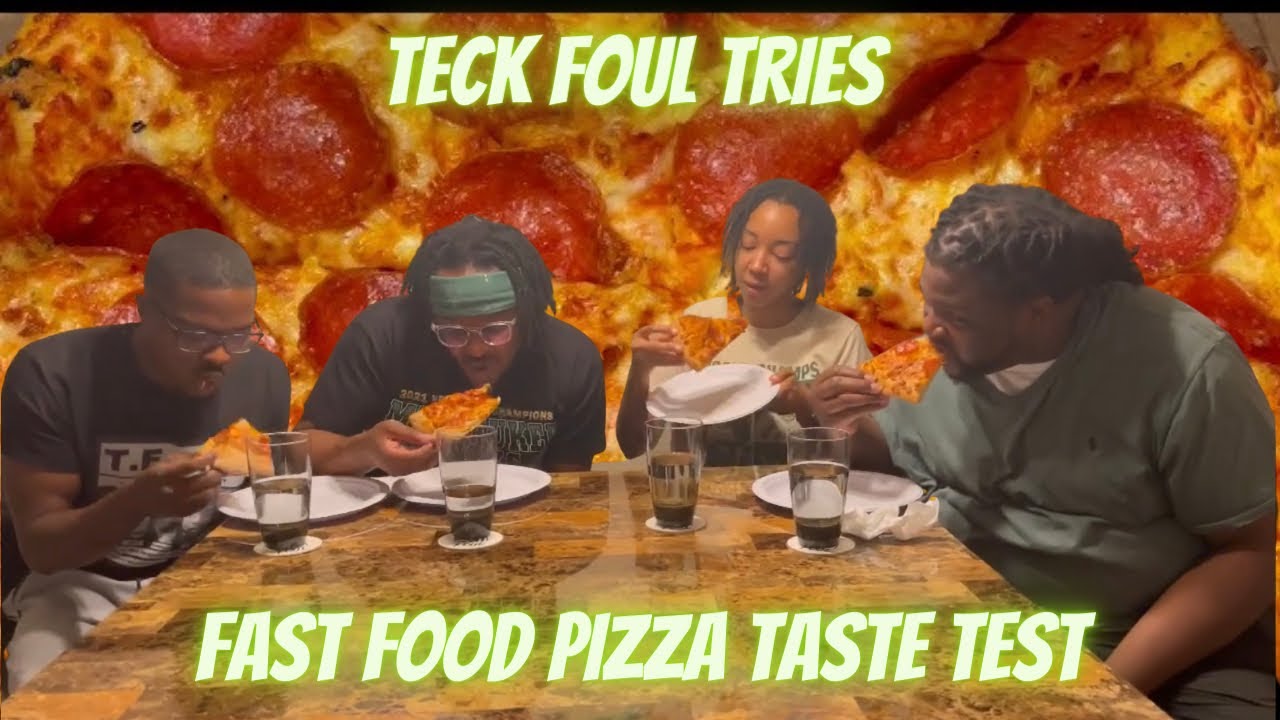 Fast Food Pizza Taste Test - YouTube