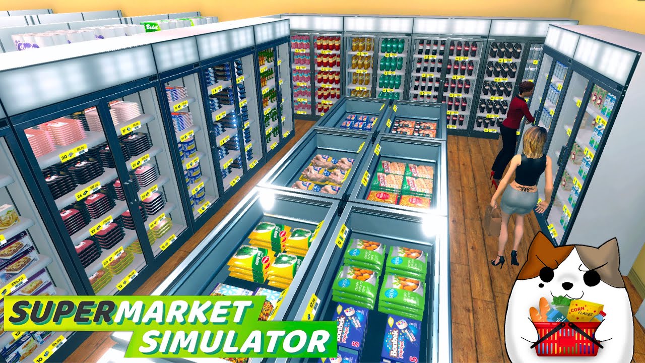 Remodeling All the Aisles in Supermarket Simulator! Ep 32 - YouTube