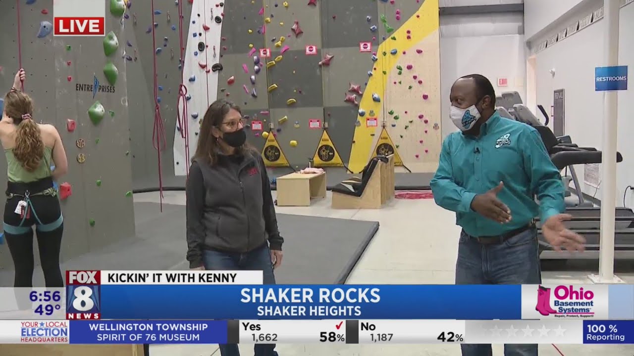 Kenny gets climbing at Shaker Rocks - YouTube