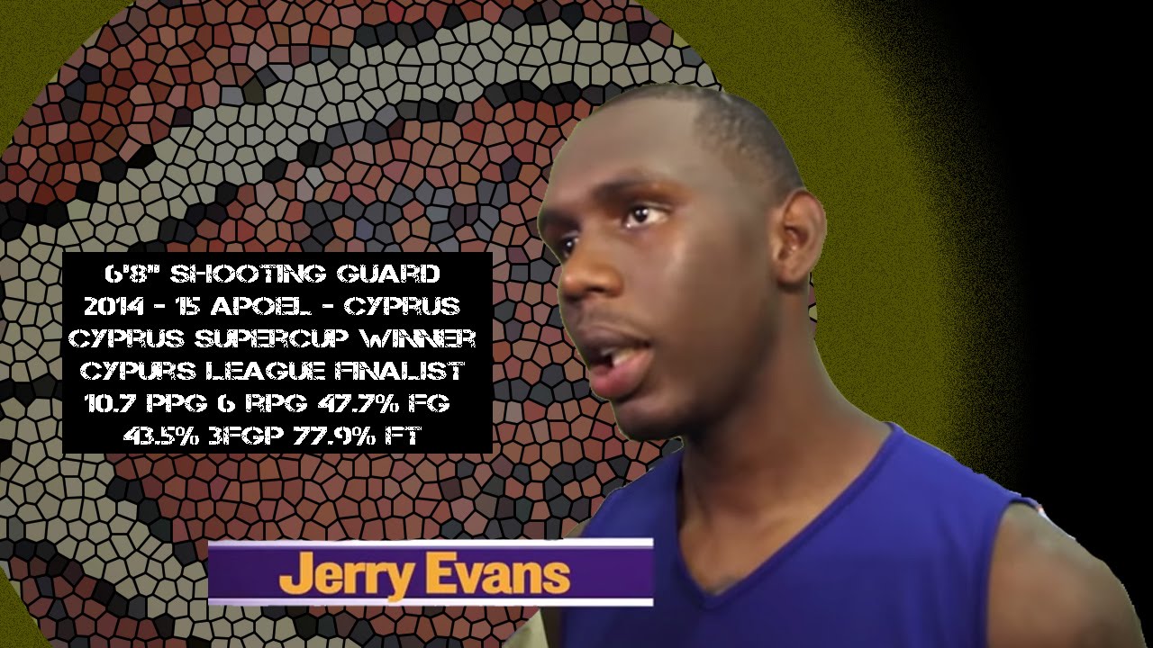 Jerry Evans Jr 6'8" G Cyprus - YouTube