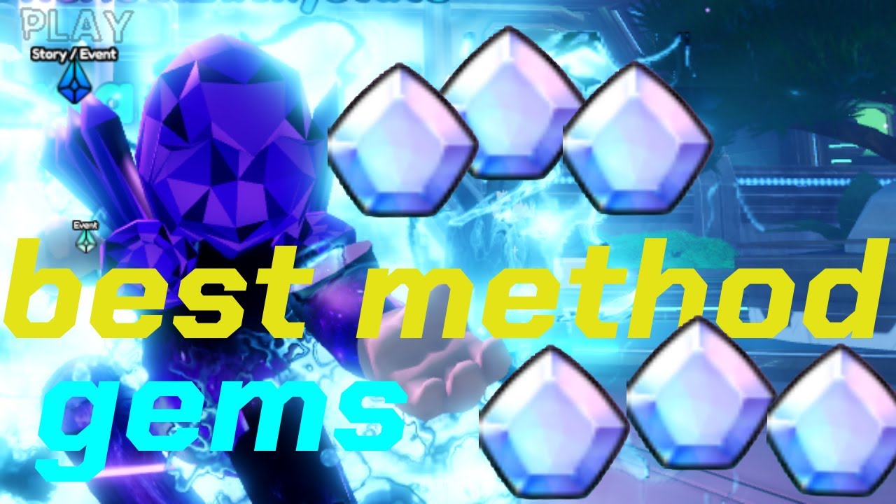 The BEST Gem Farm Method In Anime Vanguards Upda - YouTube