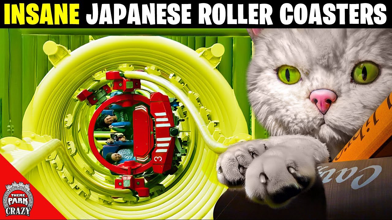 Top 10 INSANE Japanese Roller Coasters 🇯🇵 - YouTube