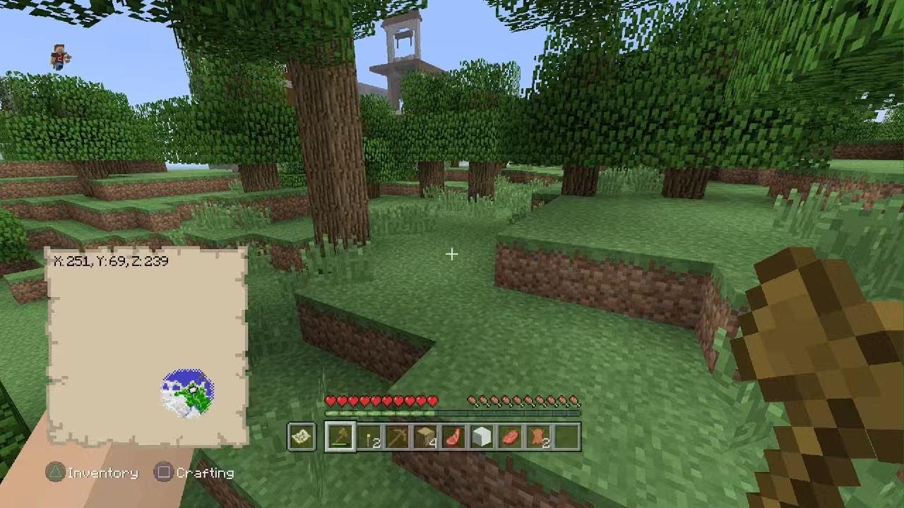crazy old minecraft spawn - YouTube