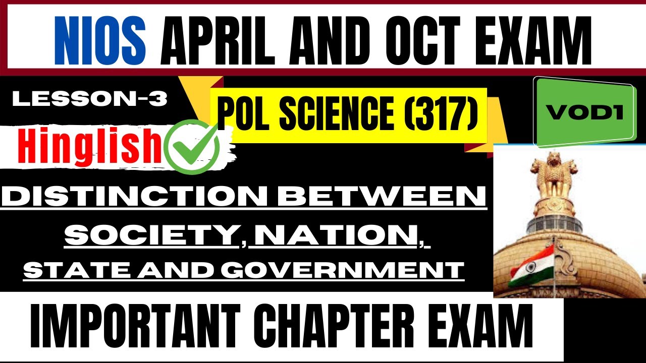 nios pol science class 12 important questions |nios pol science 317 ...