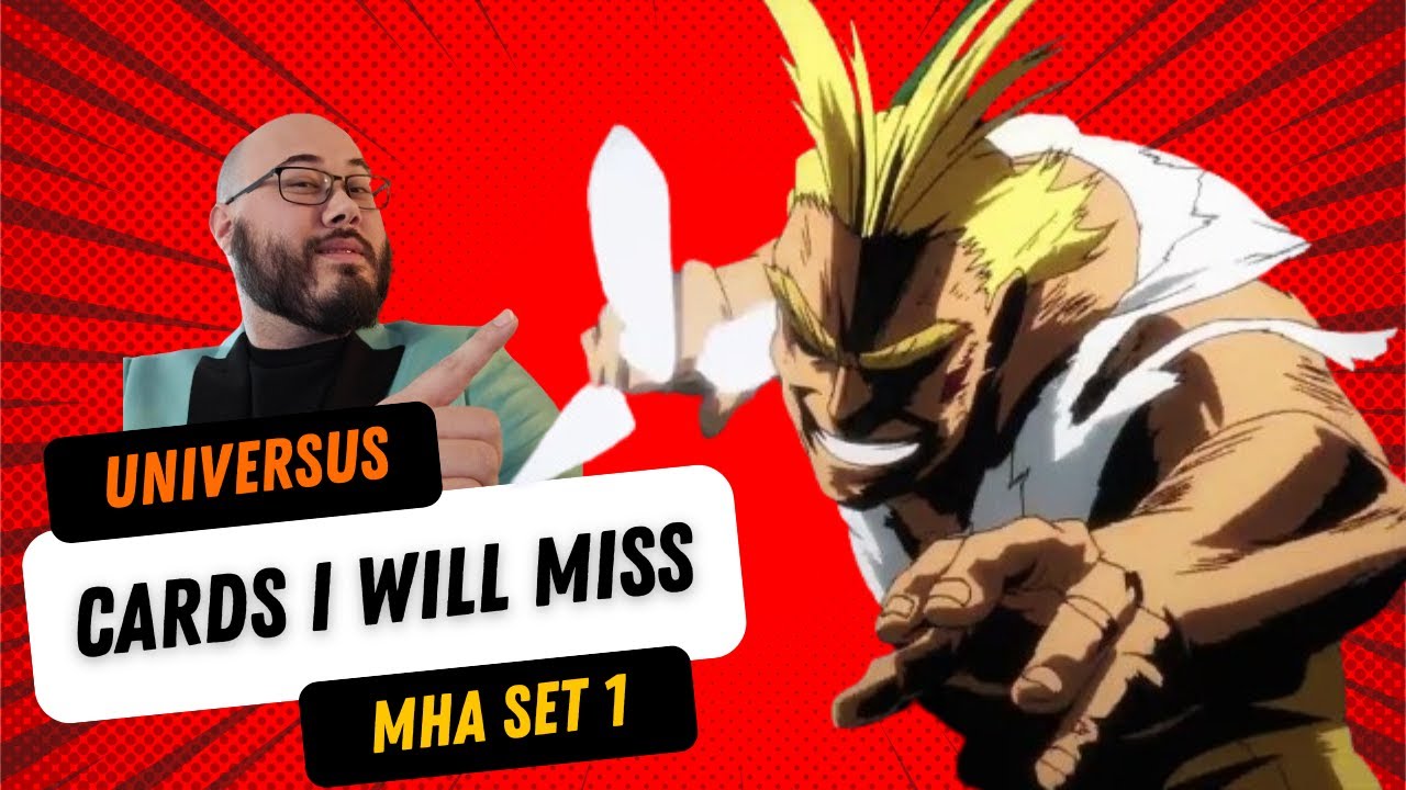 10 Cards I Will Miss - MHA Set One Edition - YouTube