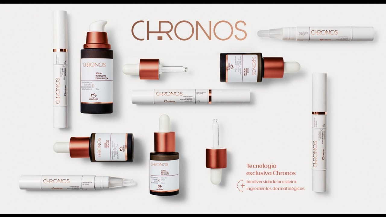 Natura Chronos: Conheca a linha de produtos - YouTube