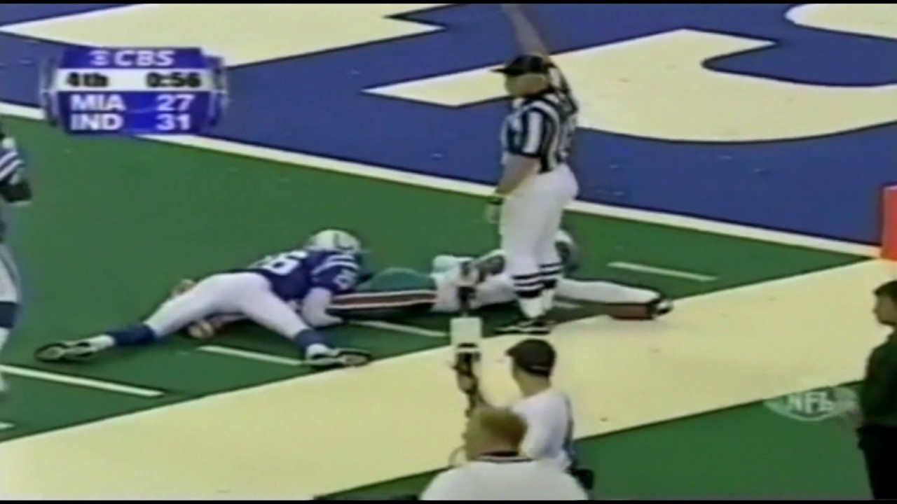 Oronde Gadsden Highlights Miami Dolphins vs Colts 1999 - YouTube