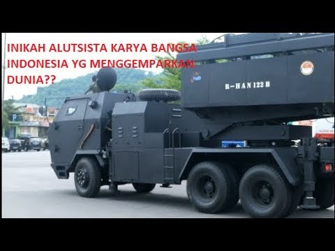INILAH ALUTSISTA KARYA BANGSA INDONESIA YG MENGGEMPARKAN DUNIA!! (ROKET RHAN 122B)