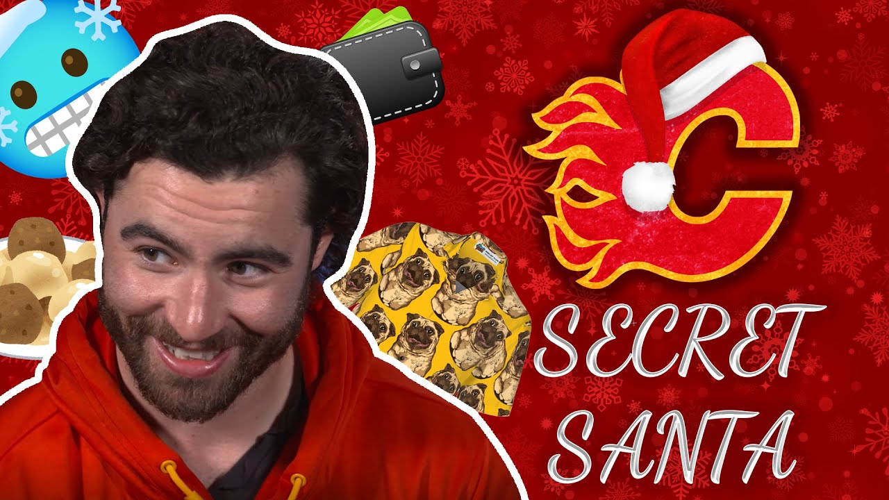 Who Will Get The Craziest Gift? | Calgary Flames' Secret Santa w/ Emily ...