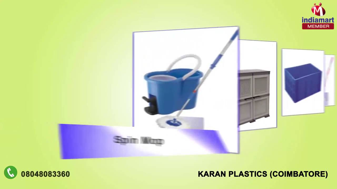 Plastic Crate and Planter by Karan Plastics, Coimbatore - YouTube