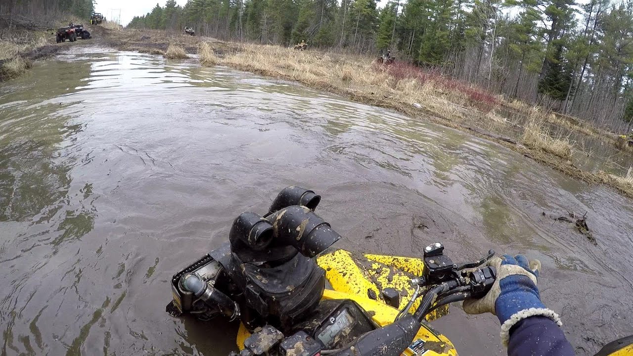 OMPAH (Ride for Dad) 2015 ATV Run. - YouTube