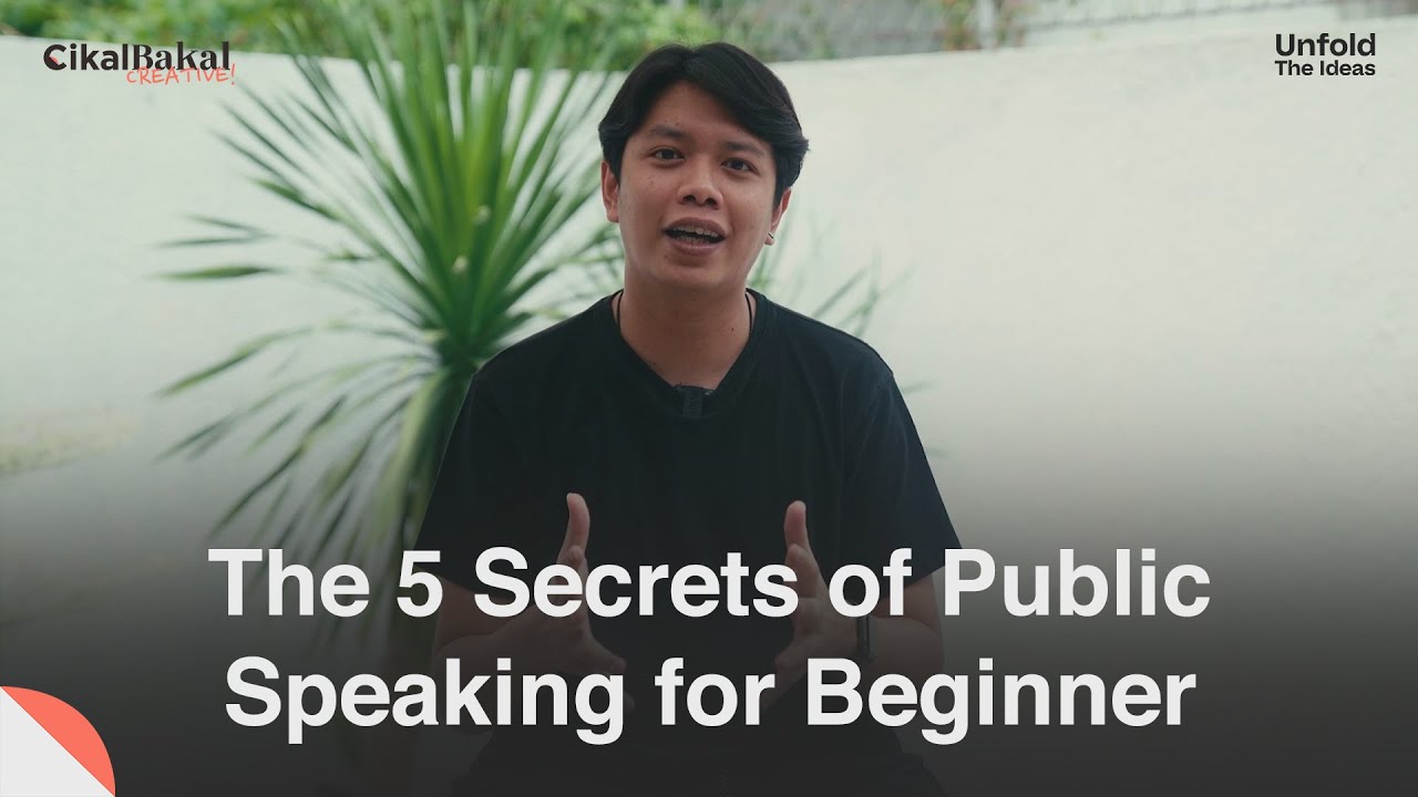 The 5 Secrets of Public Speaking for Beginner | Unfold The Ideas - YouTube