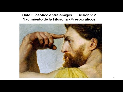 Sesión2.2. Nacimiento de la Filosofía. Los milesios y pitagóricos ...