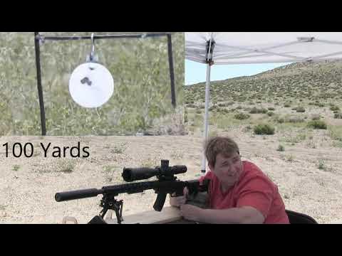 Ruger .17 HMR at 100 and 300 Yards - YouTube