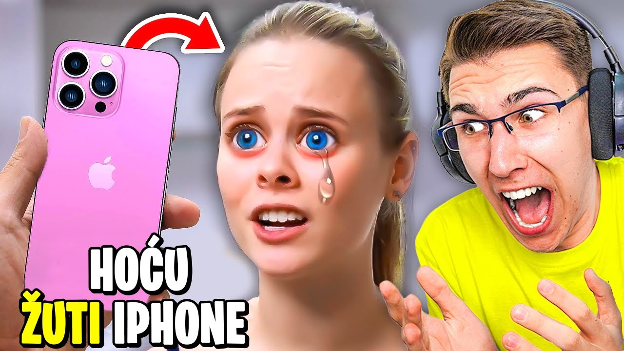 RAZMAŽENA DECA PLAČU ZBOG POKLONA!! - YouTube