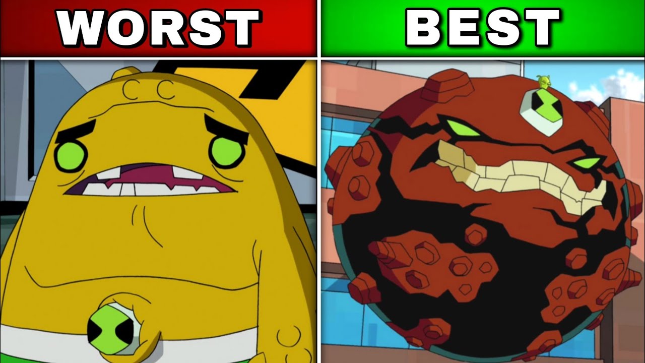 Ranking Every Ben 10 Omniverse Alien From - WORST to BEST // Fan 10k ...