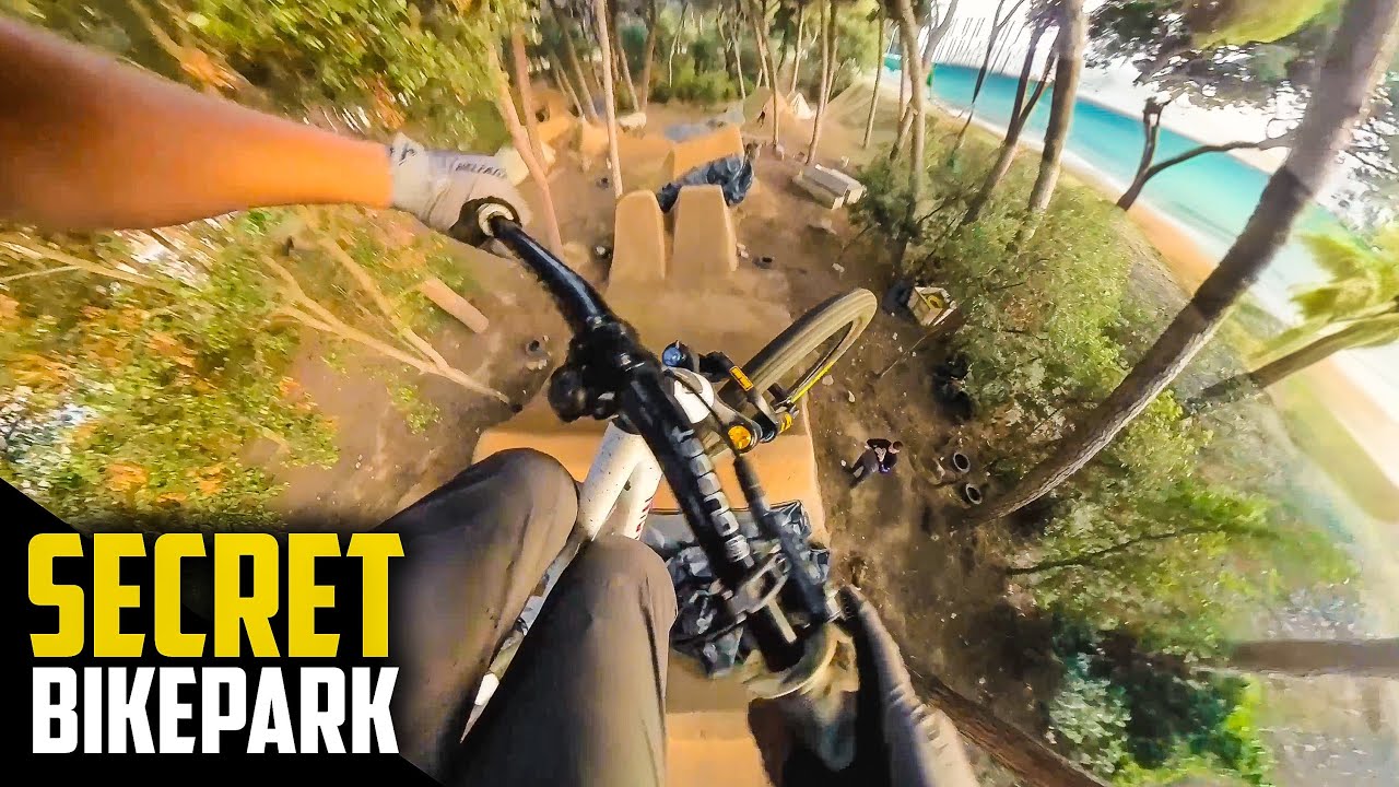 THIS SECRET BIKE PARK IS MTB HEAVEN!! - YouTube