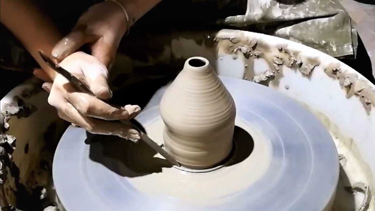 Defective beauty pottery vase ! - YouTube