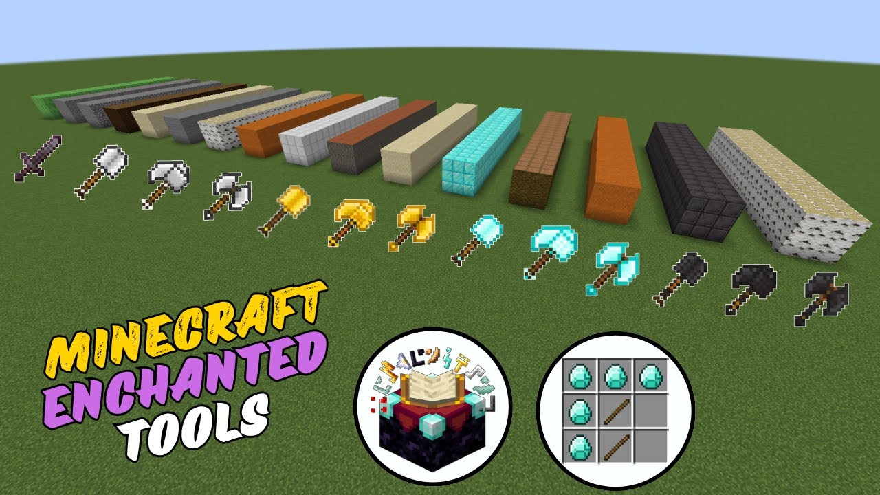 Which Enchanted Tool is FASTER ? - YouTube
