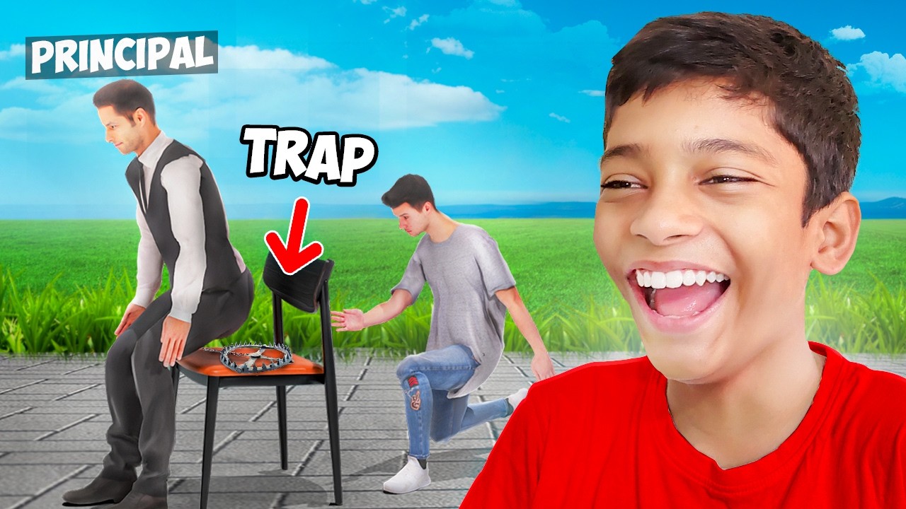 TROLLING the PRINCIPAL as a BAD GUY in MY SCHOOL - YouTube