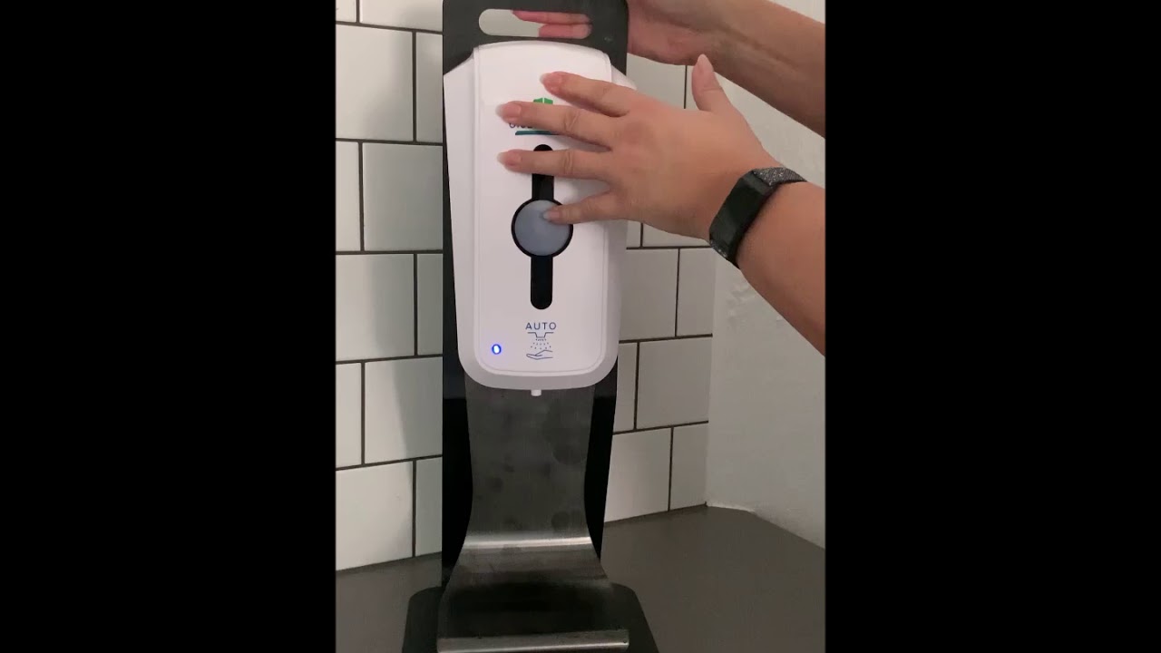 Alcogel Dispenser - YouTube
