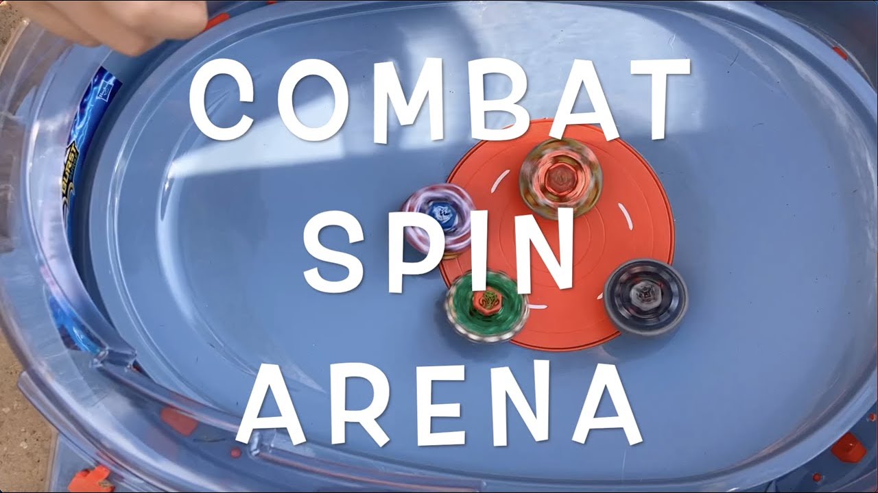 COMBAT SPIN ARENA! SUPER BEYBLADE BATTLE! | Wyatt the Wild Worker - YouTube
