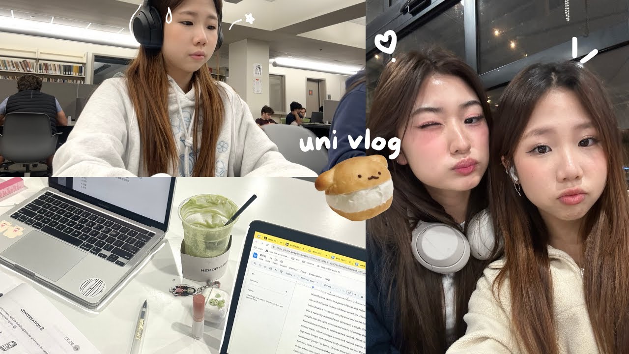 FINALS week ☆ cramming for exams, late night studying, campus life ...