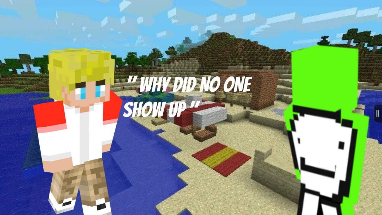 Tommyinnit SAD And ANGRY After Nobody Showed Up In His BEACH PARTY on ...
