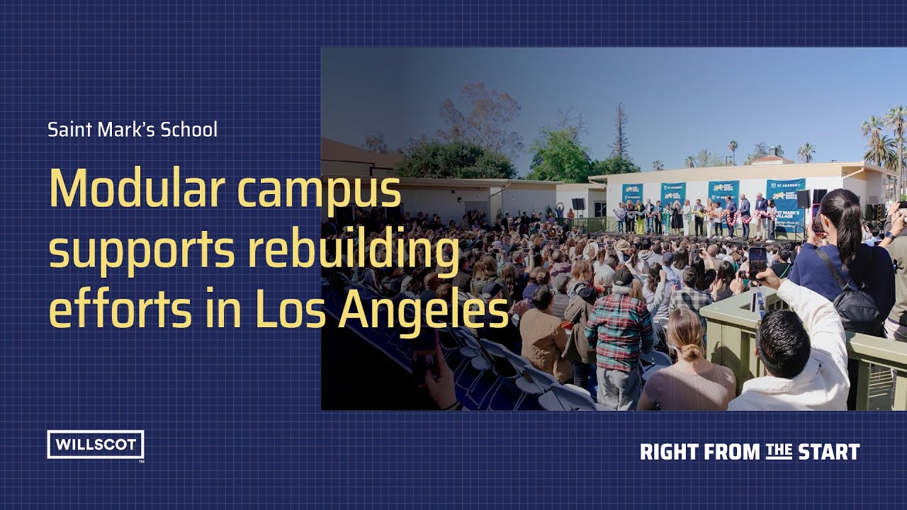 Saint Marks Temporary School Campus - YouTube