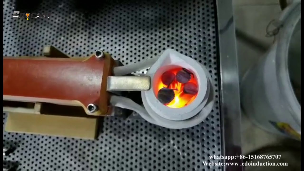 Portable Platinum Stainless&Steel Melting Machine-CDOCAST - YouTube