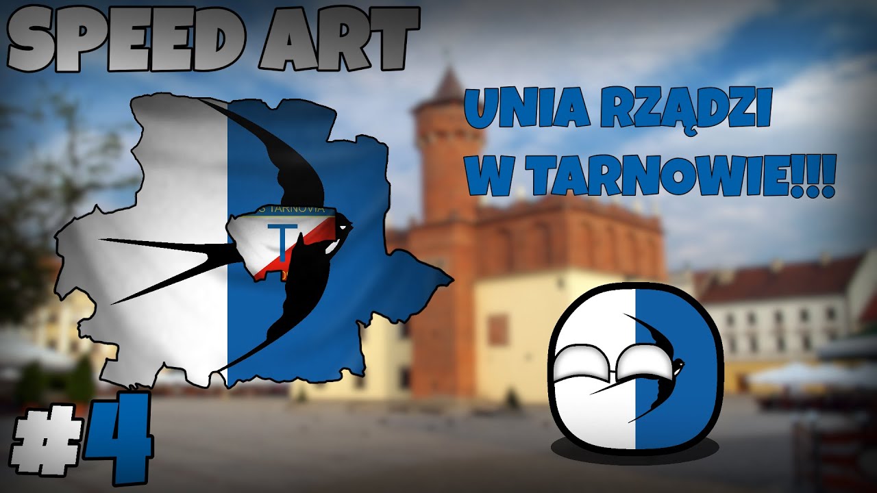 Speed art || Mapa Kibicowska Tarnowa || #4 - YouTube