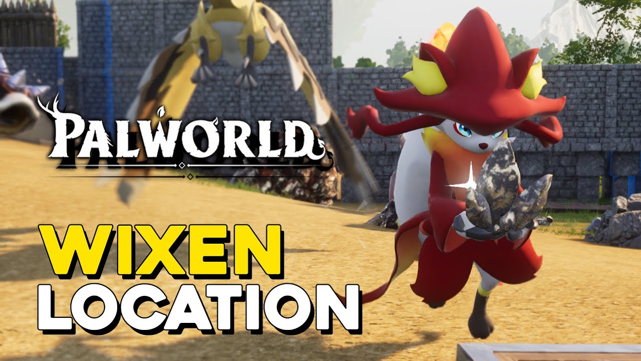 Palworld Wixen Location (Level 3 Handiwork Pal) - YouTube